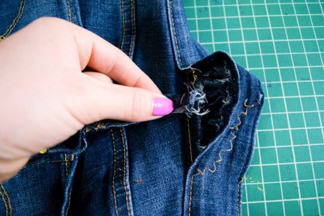 How to Remove Excess Fabric for a Custom Fit -The Creative Sewist